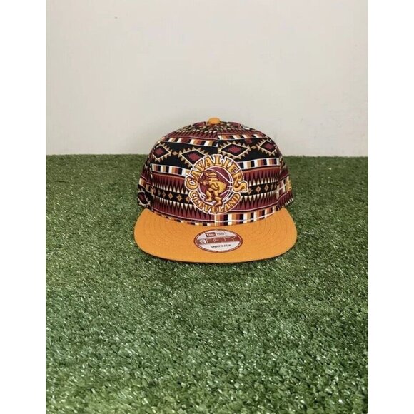 New Era | Accessories | Cleveland Cavaliers Hat Cap Snap Back Orange ...